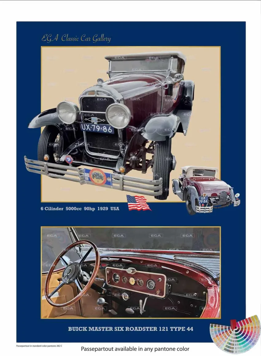 Buick Master Six Roadster Model 121 Type 44 1929 - Classic Cars Pictures