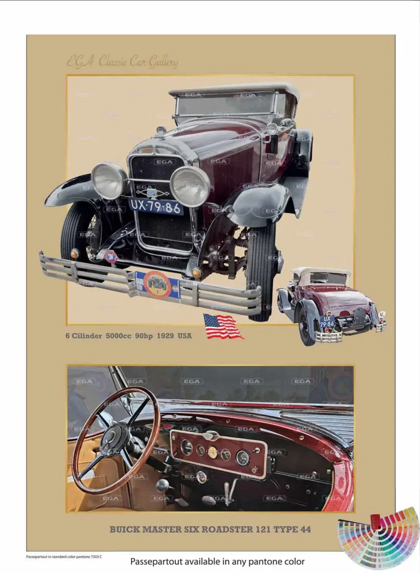 Buick Master Six Roadster Model 121 Type 44 1929 - Classic Cars Pictures